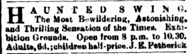 The Haunted Swing – The Dusty Box