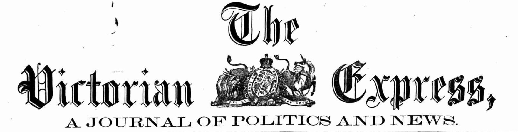 The Second Issue of the Victorian Express – The Dusty Box